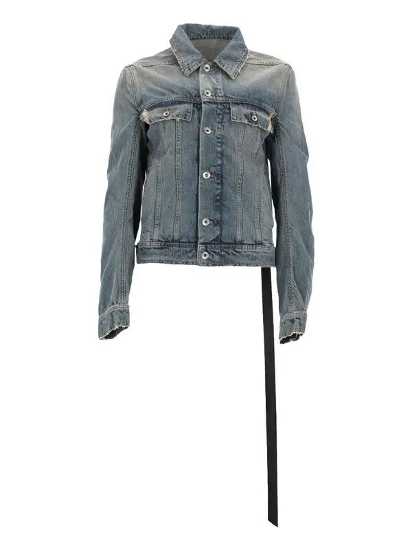 Rick Owens Cotton Utility Jacket - Blu