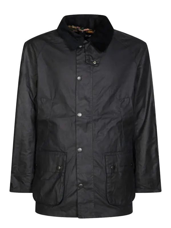 Barbour Ashby Waxed Jacket - Blu