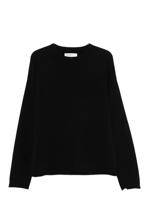 Extreme Cashmere Crewneck Cashmere Sweater - Black