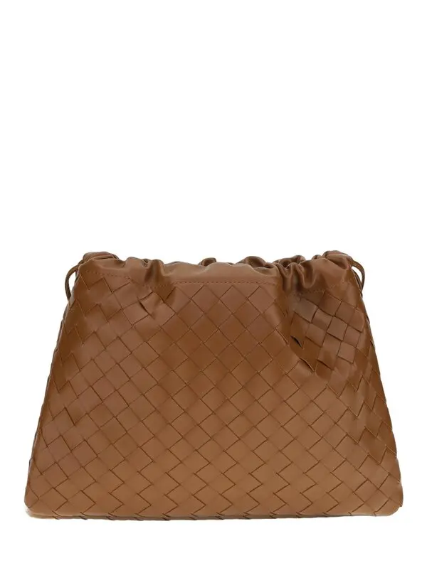 Bottega Veneta Medium Clutch Bag - Brown