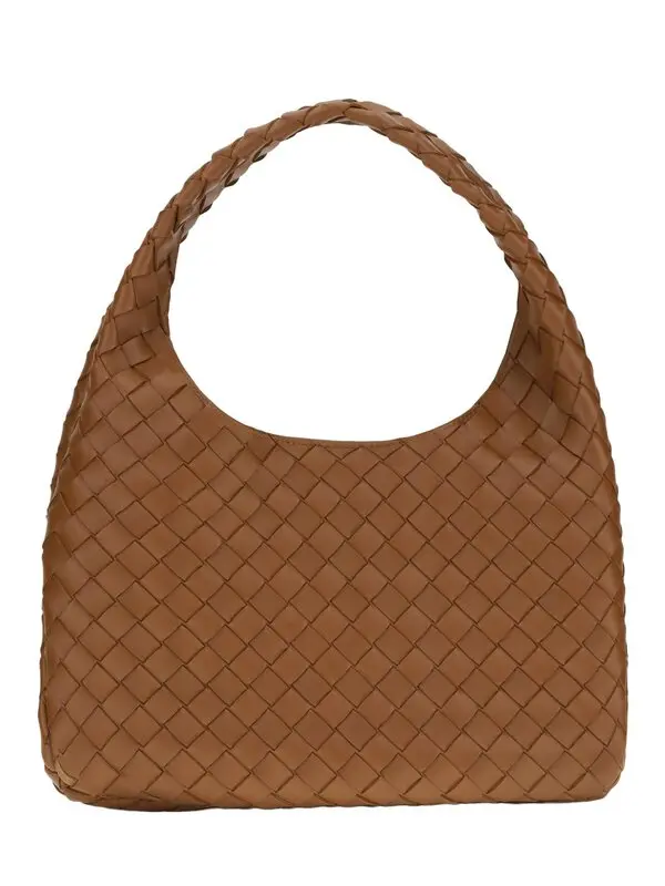 Bottega Veneta Campana Shoulder Bag - Brown