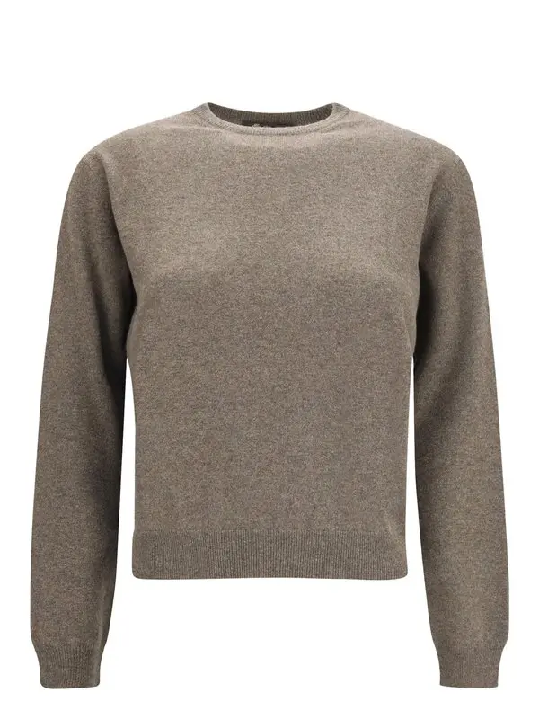 Loro Piana Baby Cashmere Crewneck Sweater - Brown