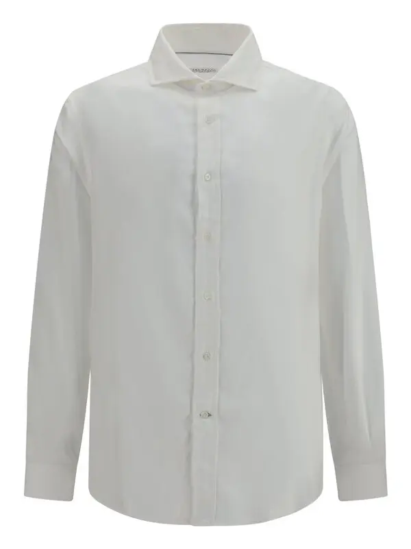 Brunello Cucinelli Cotton Shirt - White