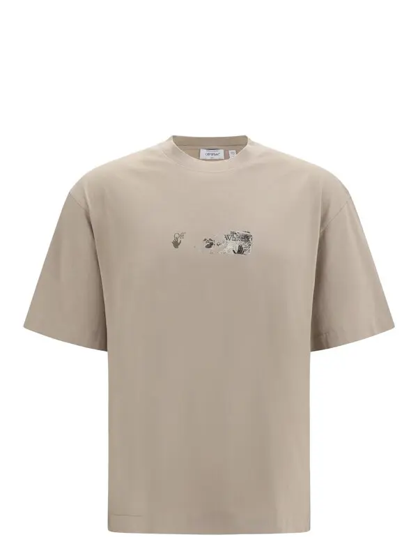 Off-White Spices Arrow Skate T-shirt - Beige