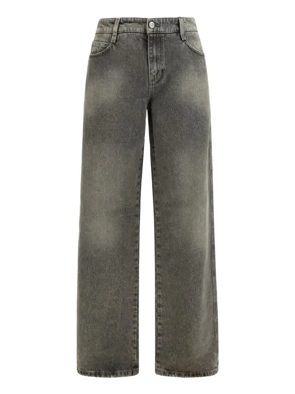 Ermanno Scervino Baggy Fit Jeans - Grey