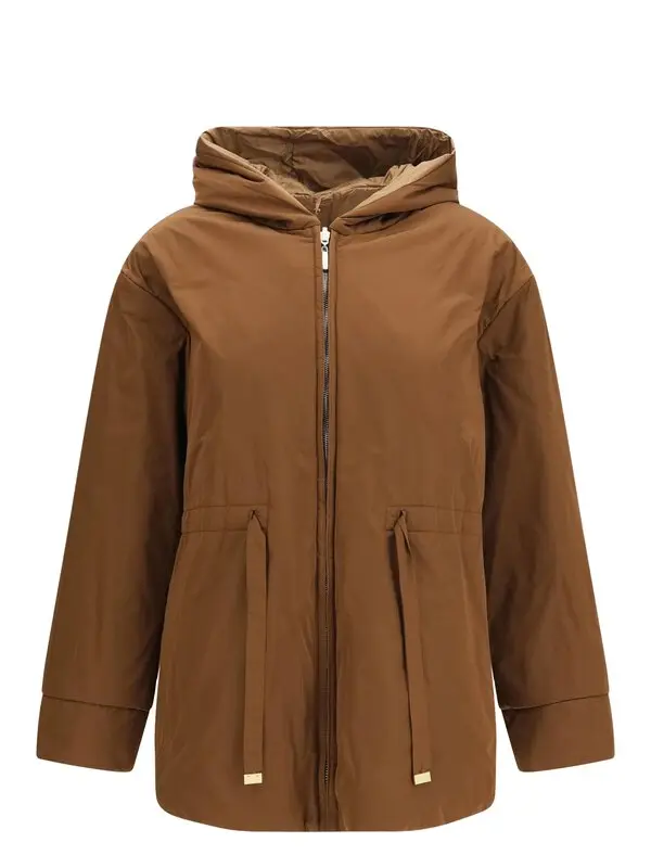Max Mara Reversible Padded Parka - Brown