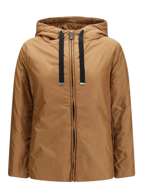 Max Mara Hooded Padded Jacket - Beige