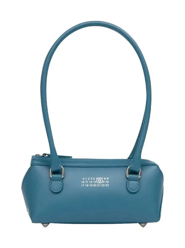 MAISON MARGIELA Mini East-west Bowling Bag - Blue