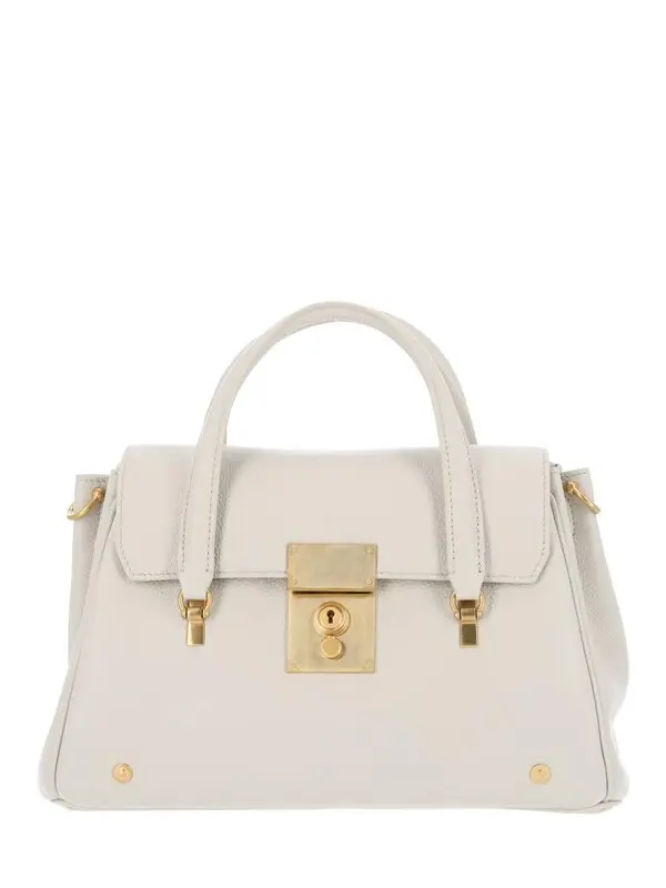 Thom Browne Small Bolton Bag - White