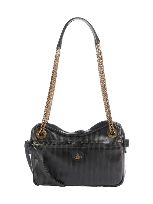 VIVIENNE WESTWOOD Dolce Medium Shoulder Bag - Black