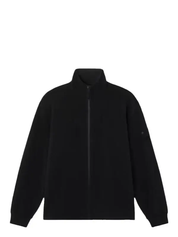 Stone Island Comfort-fit Zip-up Track Jacket - Black