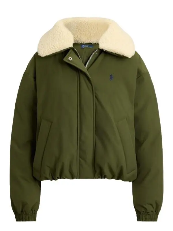 Polo Ralph Lauren Embroidered Bomber Jacket - New Olive