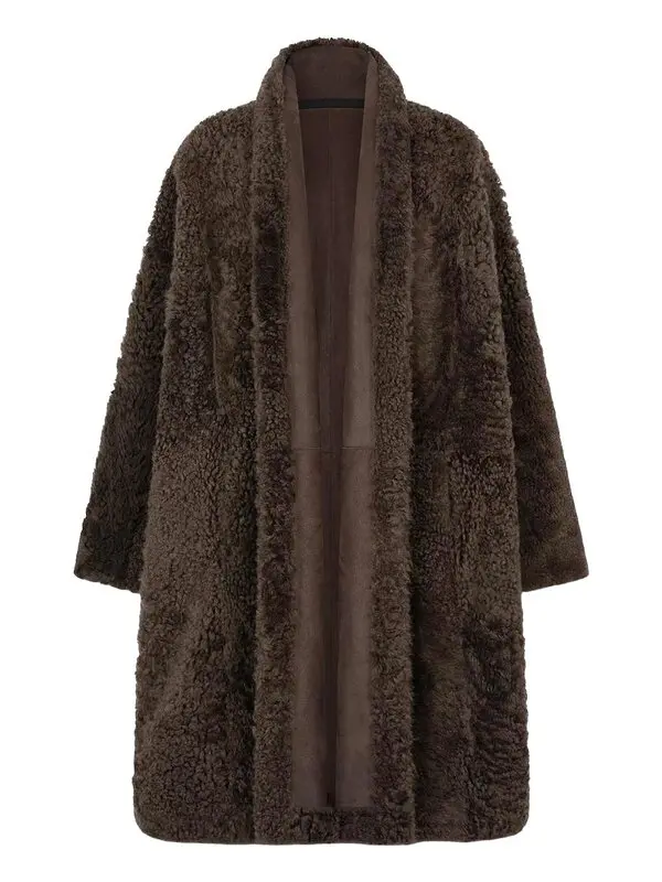TOM FORD Shearling Patchwork Reversible Coat - No