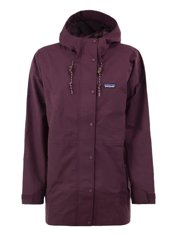 Patagonia Recycled Nylon Hooded Parka - Red