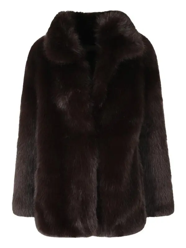 Giuseppe Di Morabito Long Sleeve Lapel Collar Jacket - Brown