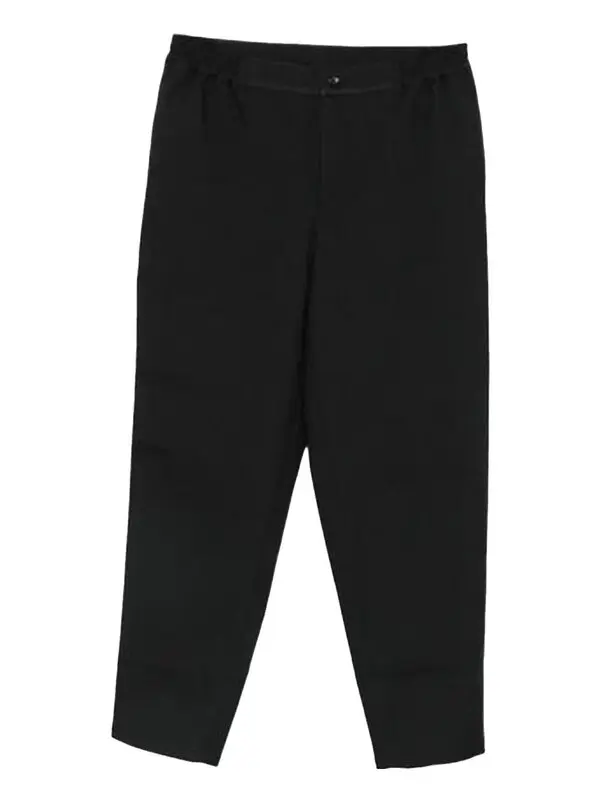 Comme Des Garçons Elasticated Waistband Trousers - Black