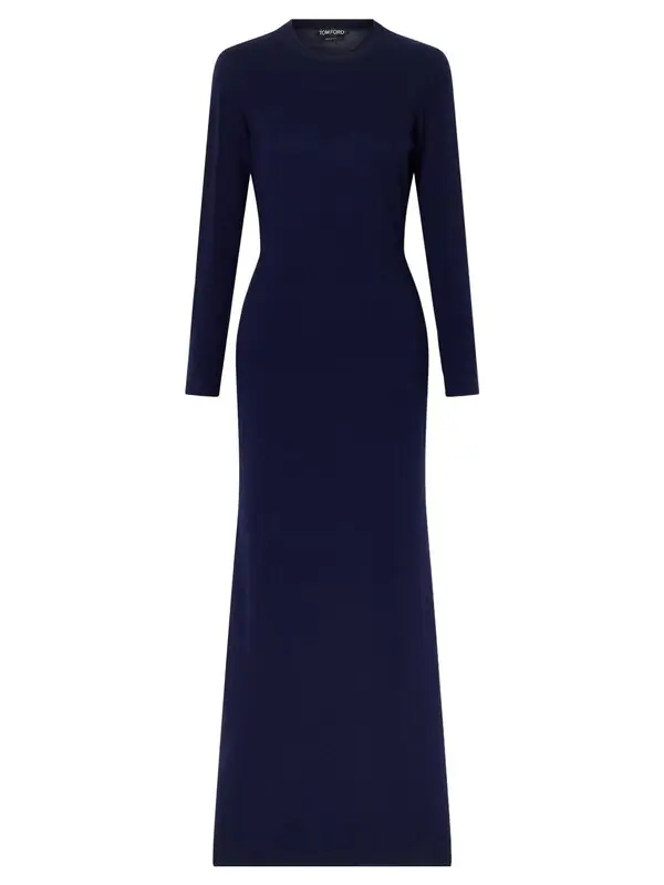 TOM FORD Cashmere And Cotton-blend Knitted Maxi Dress - No