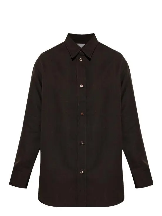Studio Nicholson Long Sleeve Shirt - Brown