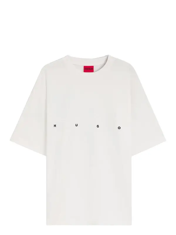 Hugo Boss Graphic-print Logo-print T-shirt - White