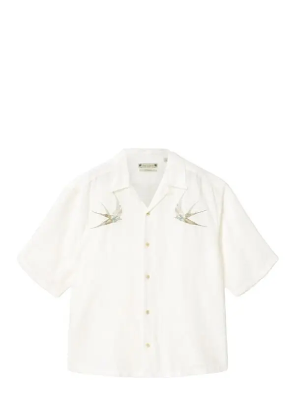 ALLSAINTS Short-sleeved Shirt - Ecru