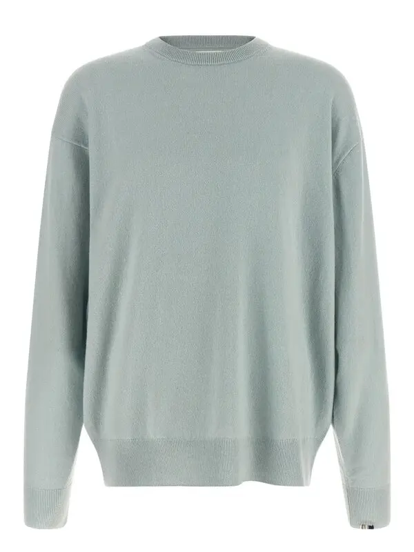 Extreme Cashmere Crew Neck Knitted Sweater - Light Blue