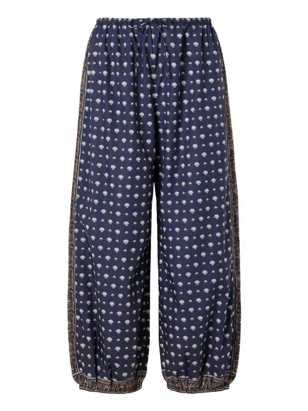 DÔEN Yarrow Printed Cotton Pants - No