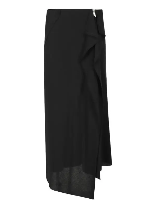 Attico Midi Skirt - Black