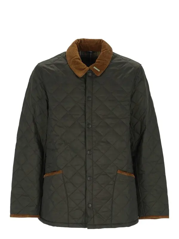 Barbour Quilted Long Sleeve Jacket - Sage