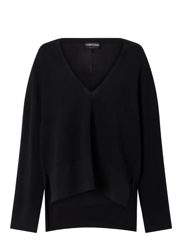 TOM FORD Cropped Wool Sweater - No