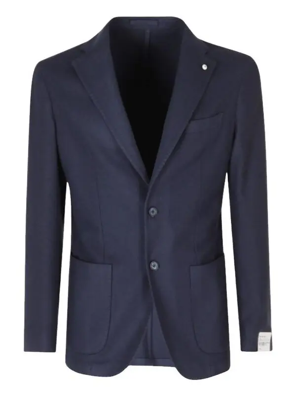 L.B.M. 1911 Long-sleeve Blazer - Blue