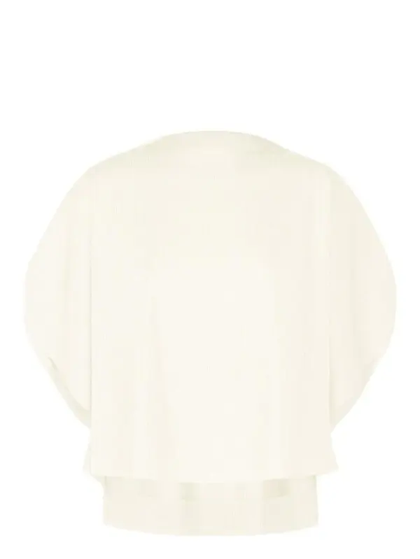 Issey Miyake A-poc Slice Pleated Top - White