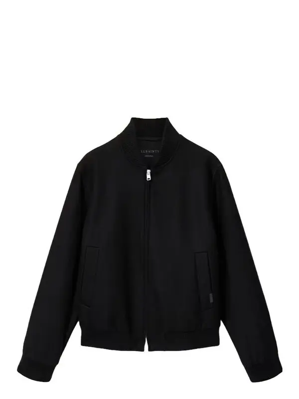 ALLSAINTS Long-sleeved Bomber Jacket - Black