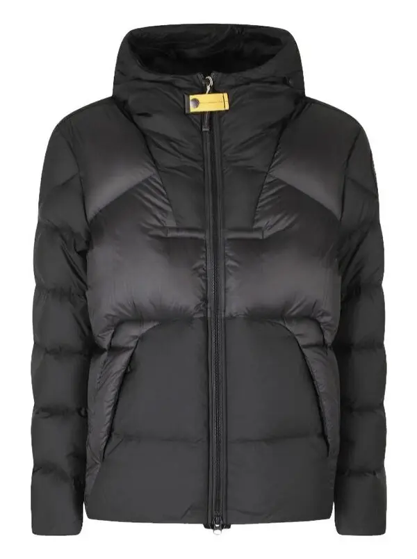 PARAJUMPERS Long-sleeved Padded Hooded Jacket - Black