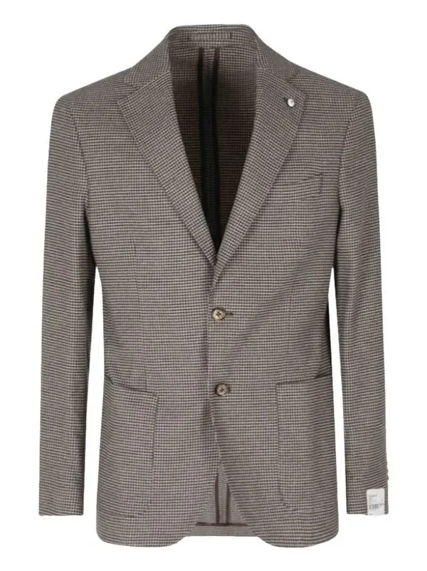 L.B.M. 1911 Long-sleeve Blazer - Gray