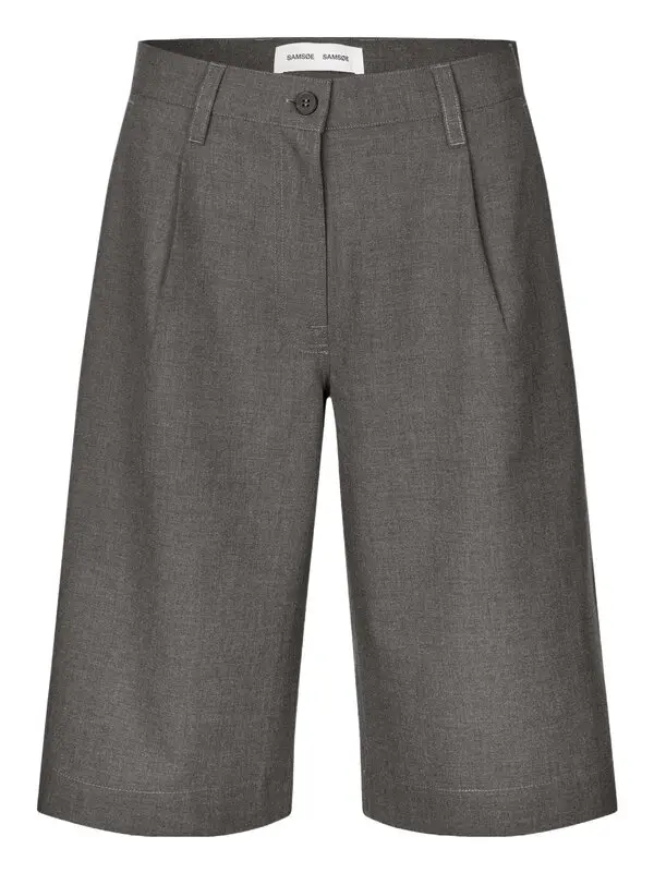 SAMSOE SAMSOE Saharper Pleat Shorts - Gradient Blue
