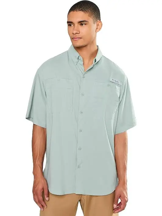 Columbia Pfg Tamiami Ii Short Sleeve Shirt Clothing - Niagara