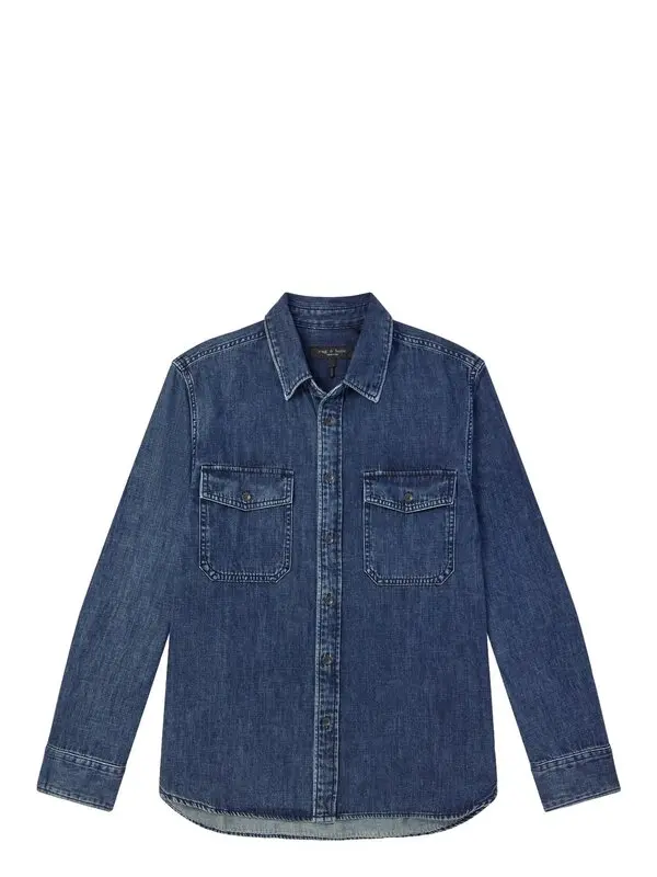 Rag & Bone Denim Shirt - Blue