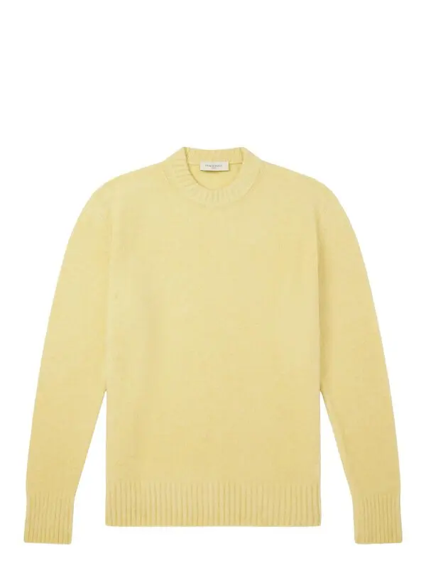 PIACENZA CASHMERE 1733 Virgin Wool Sweater - Yellow
