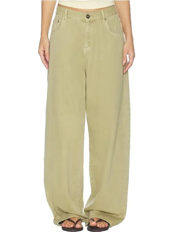 SNDYS. Lukas Lightweight Jeans - Sage