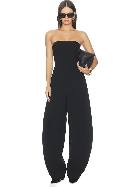 Misha Collection The Barrel Pantsuit - Black