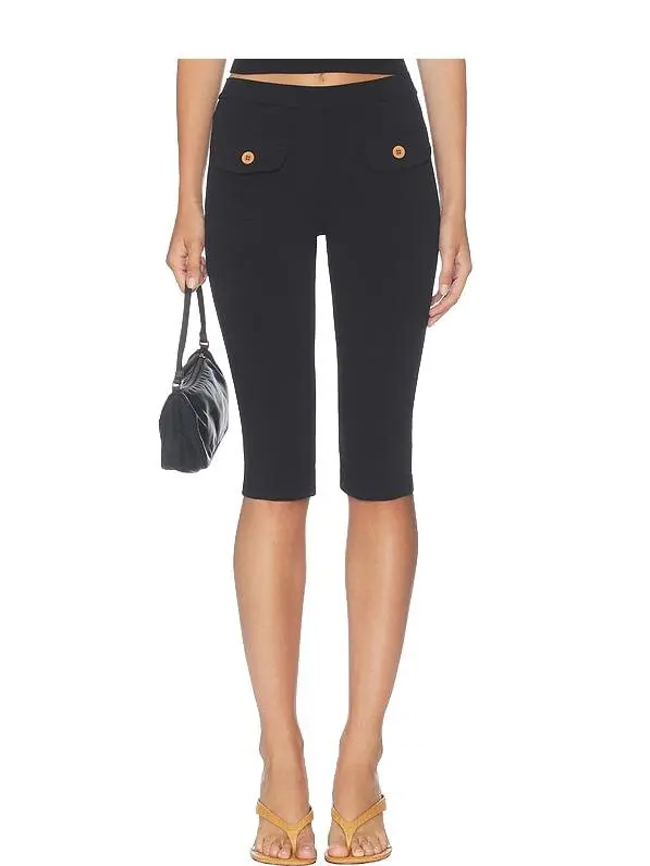 ODDLI Button Capri - Black
