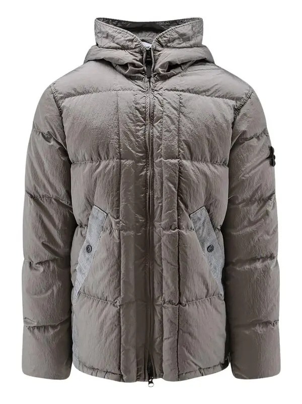Stone Island Nylon Metal Down Jacket - Grey