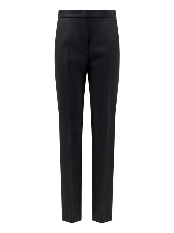 Max Mara Mxmacino" Stretch Virgin Wool Trousers - Black