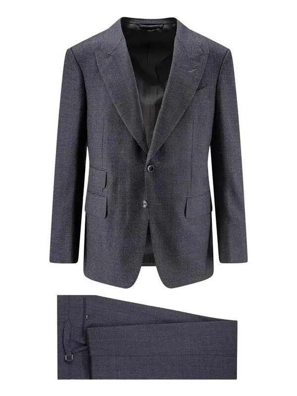 TOM FORD Singlebreasted Wool Suit - Grey