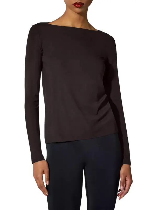 Wolford Pure Long-sleeve T-shirt - Brown
