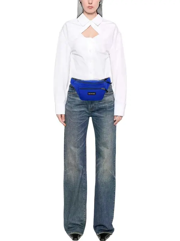 Balenciaga 2019 Nylon Explorer Belt Bag - Blue