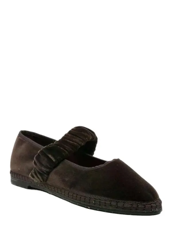 FLABELUS Mafalda Ballet Flats - Brown