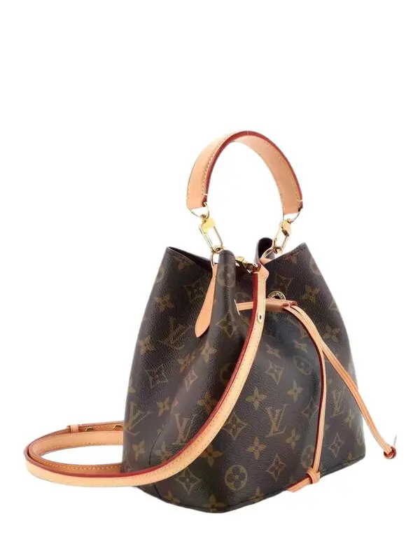 LOUIS VUITTON Monogram Canvas Bb Bucket Bag - Brown