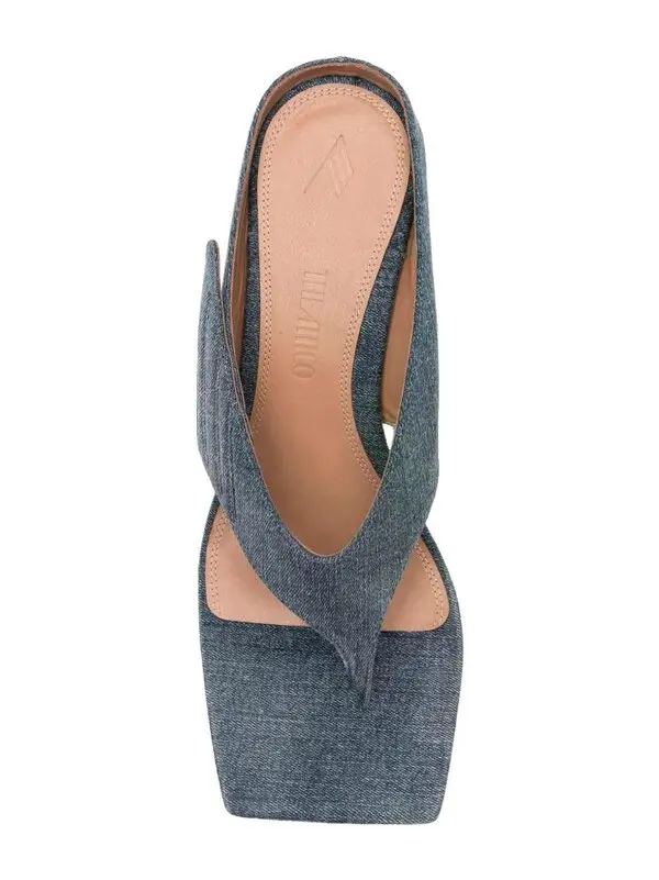 Attico Cheope Thong Sandals - Blue