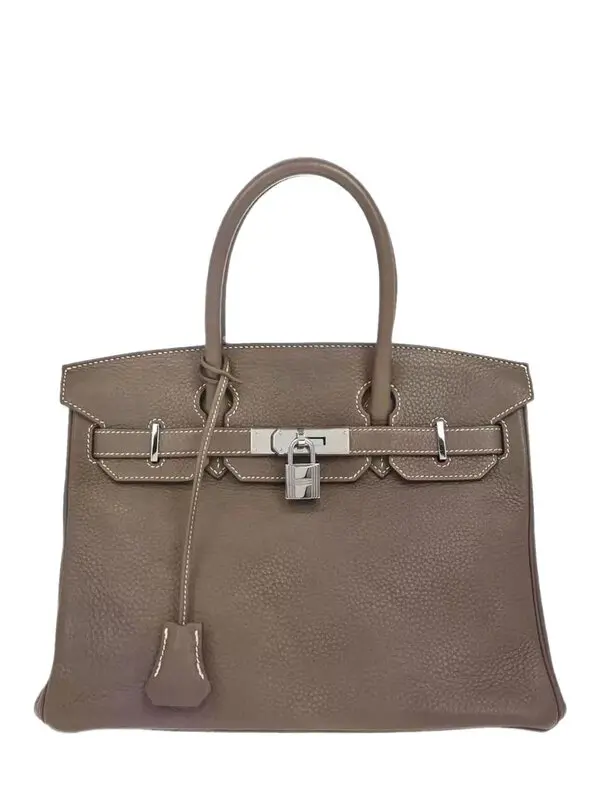 Hermès 2015 Birkin 30 Tote Bag - Grey